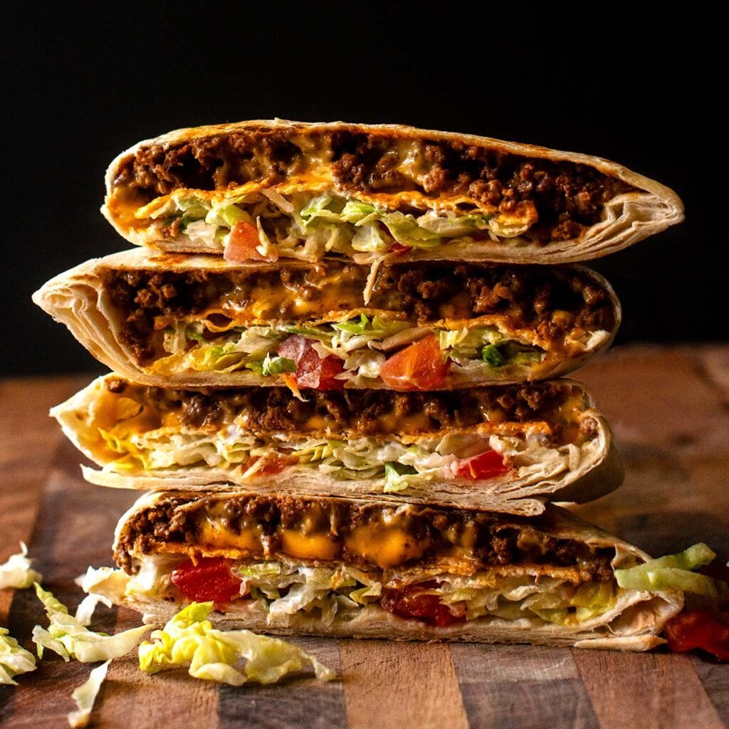 Homemade Crunchwrap Supreme (Taco Bell Copycat Recipe) - Chicken Fried ...
