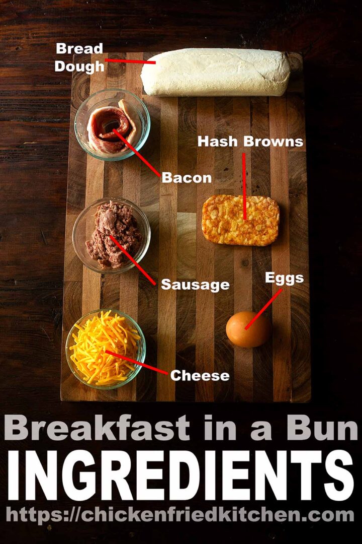 Breakfast in a Bun - Chicken Fried Kitchen