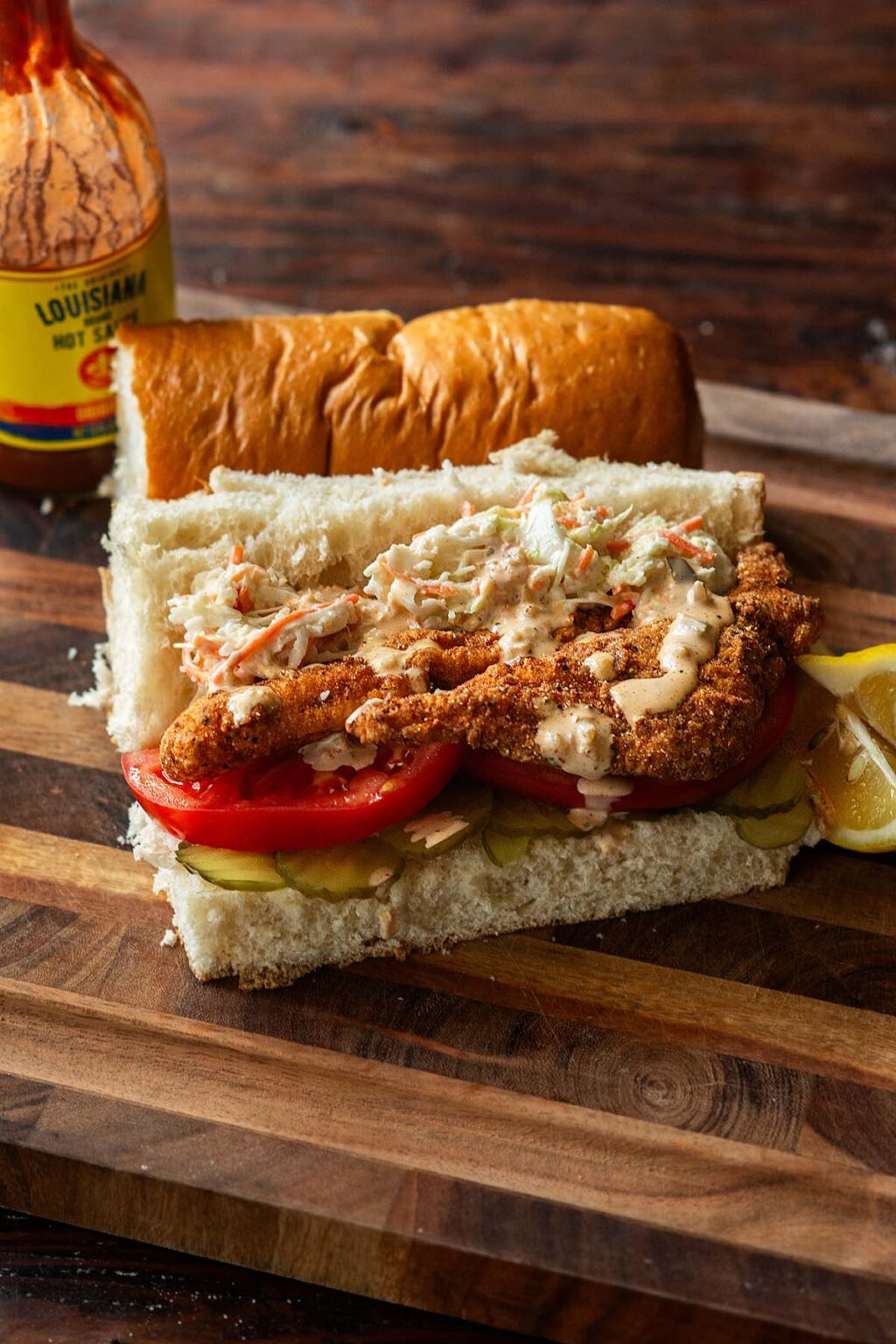 Fried Catfish Po' Boy (Classic New Orleans Sandwich)