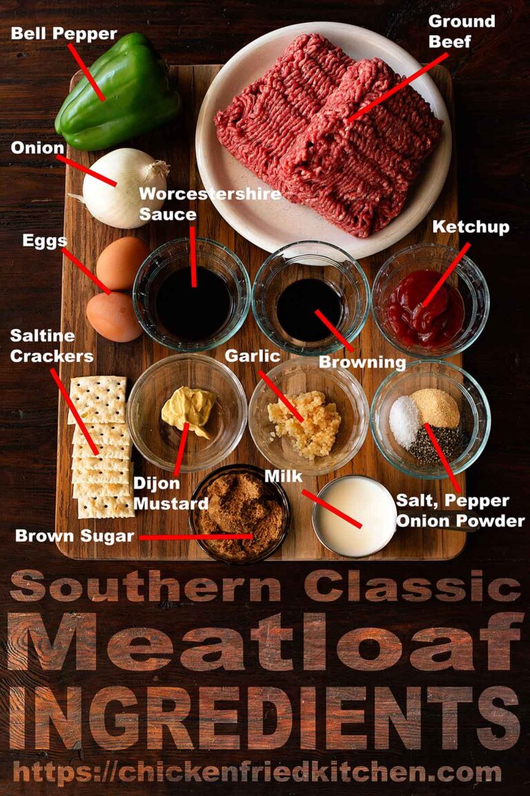 Classic Southern Meatloaf (Easy & Tender Recipe)